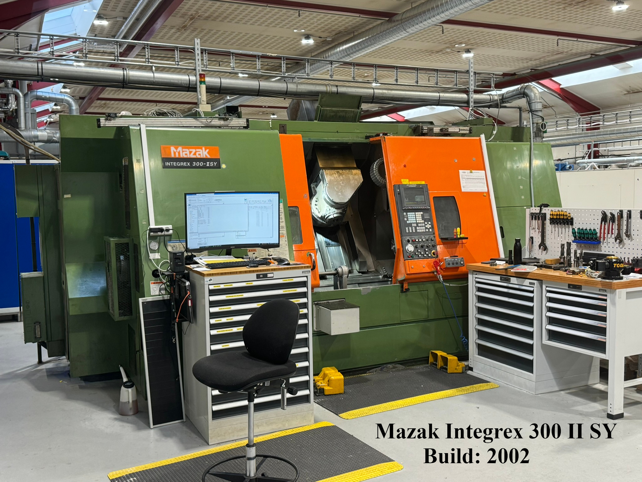 MAZAK INTEGREX 300 II SY CNC Lathe Used CNC Lathe MAZAK INTEGREX 300 II ...