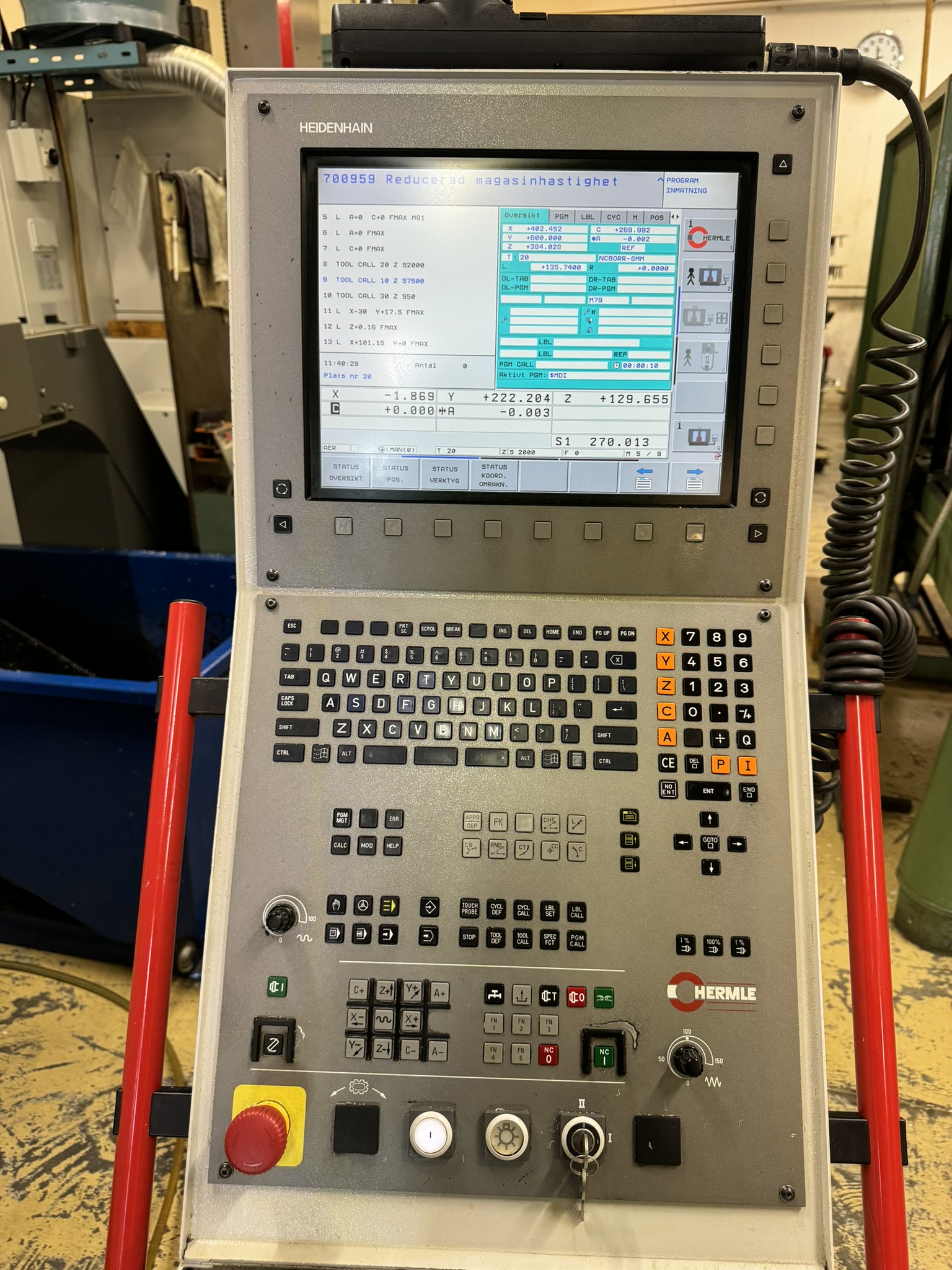 Hermle B 300 U 5 axis VMC Machining center Vertical Hermle 300 400 500 ...